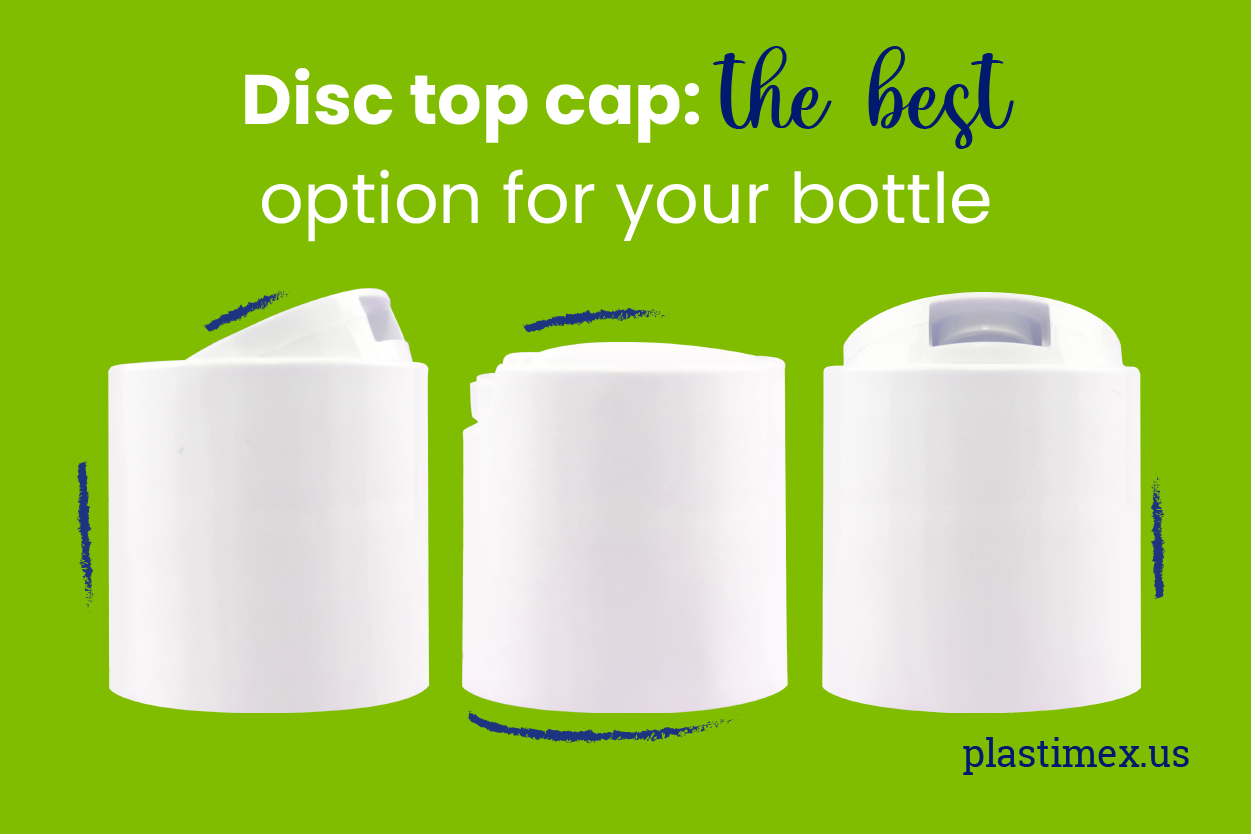 Plastic disc cap store
